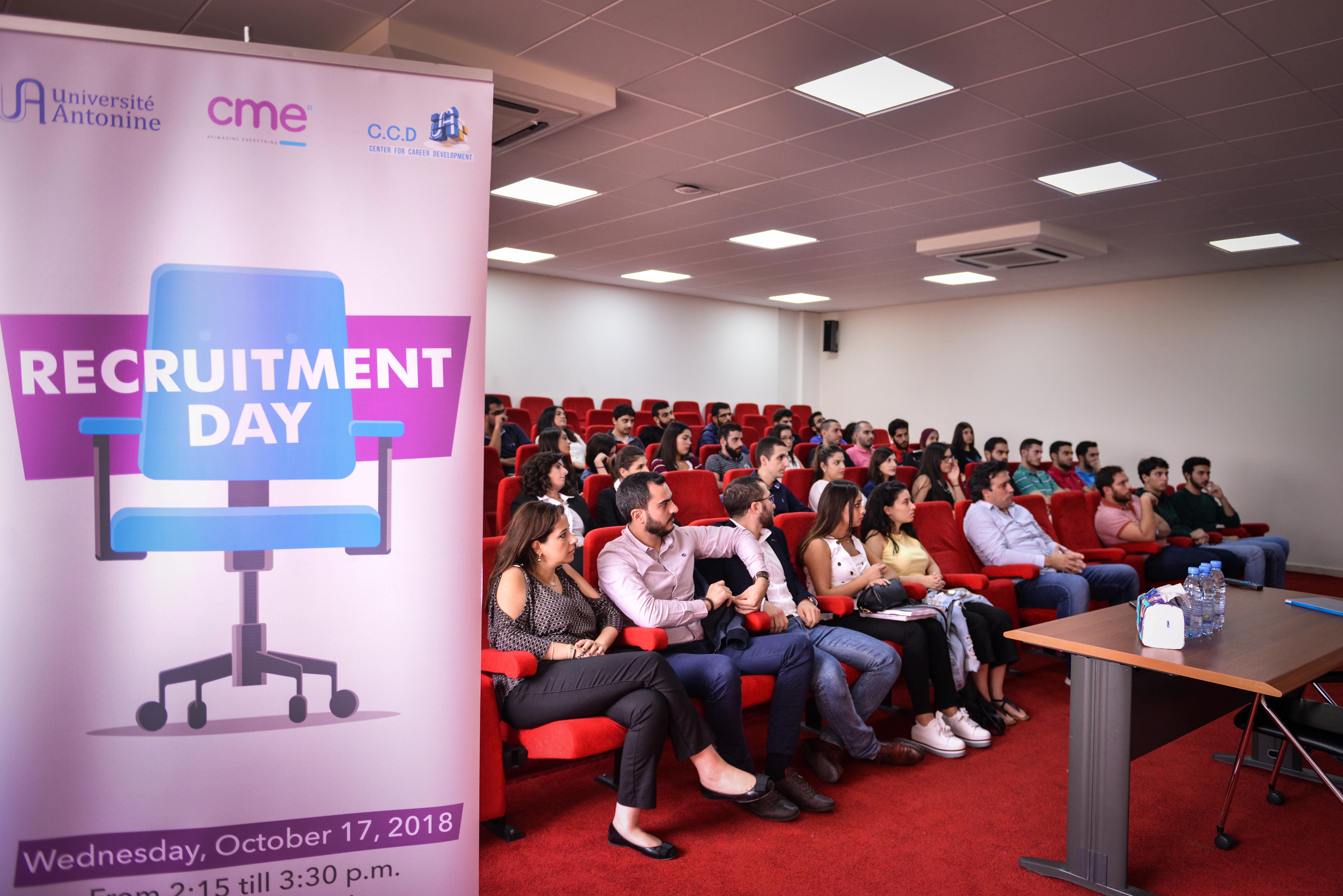 CME Offshore Recruitment Day - CENTER FOR CAREER DEVELOPMENT