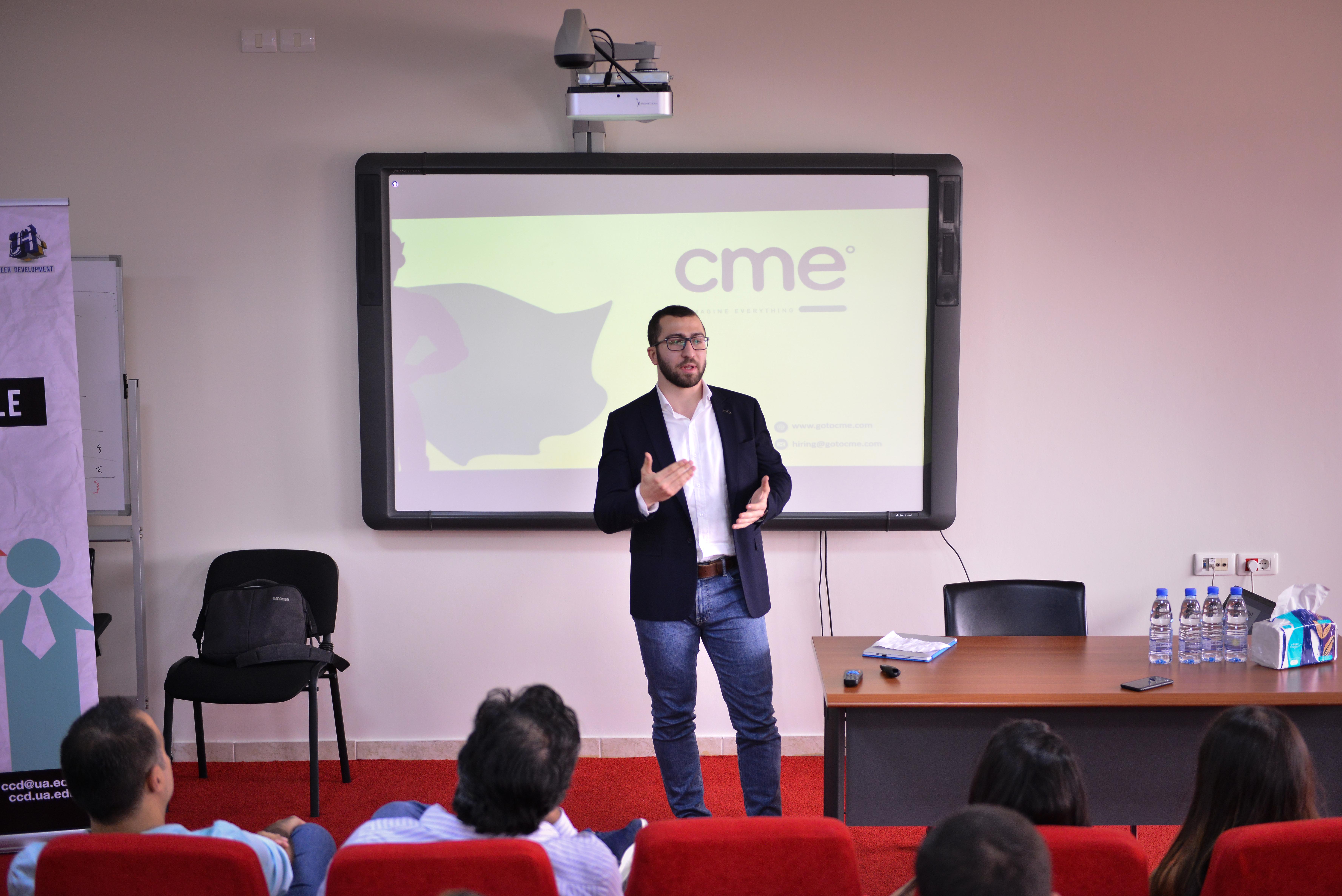 CME Offshore Recruitment Day - CENTER FOR CAREER DEVELOPMENT