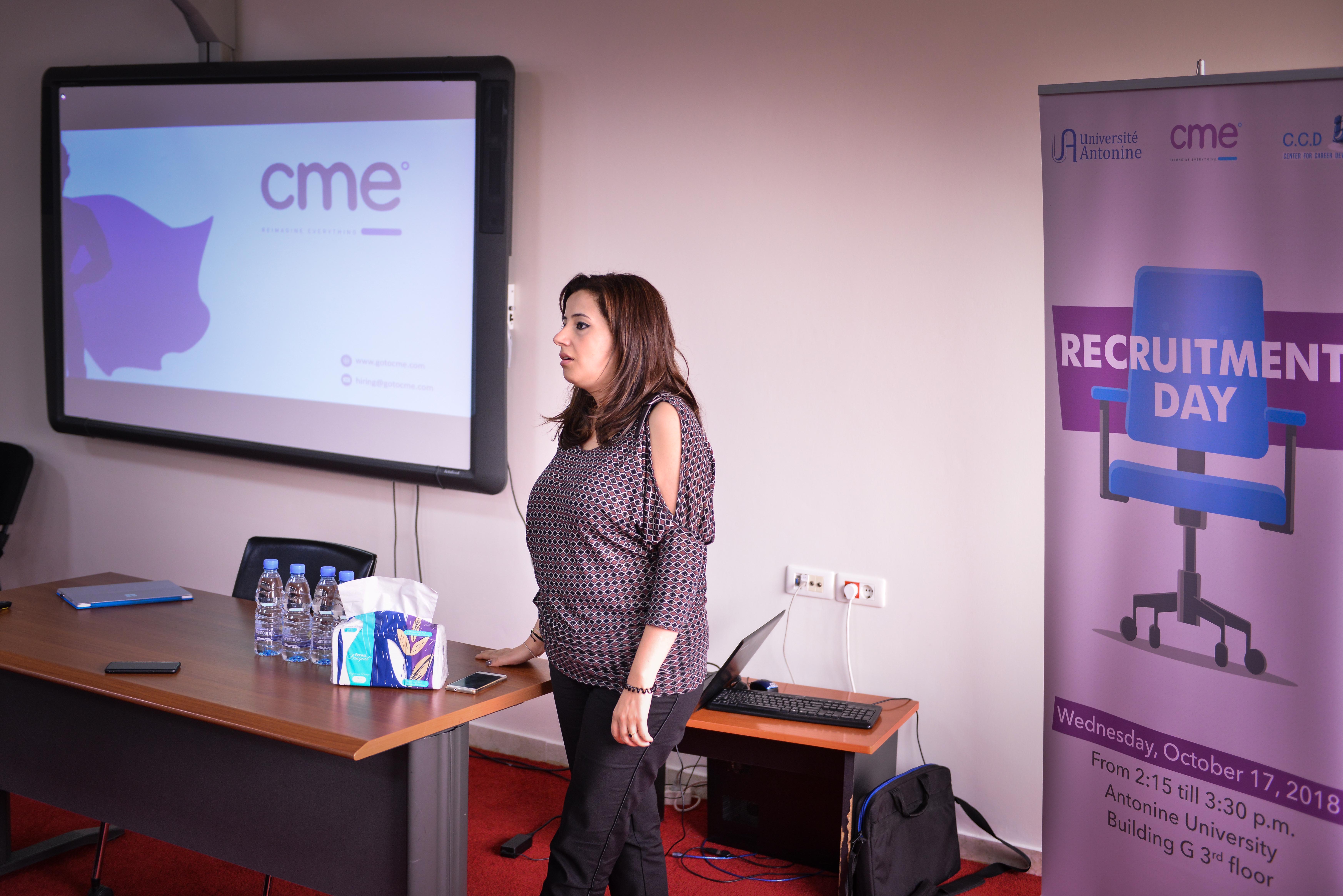 CME Offshore Recruitment Day - CENTER FOR CAREER DEVELOPMENT